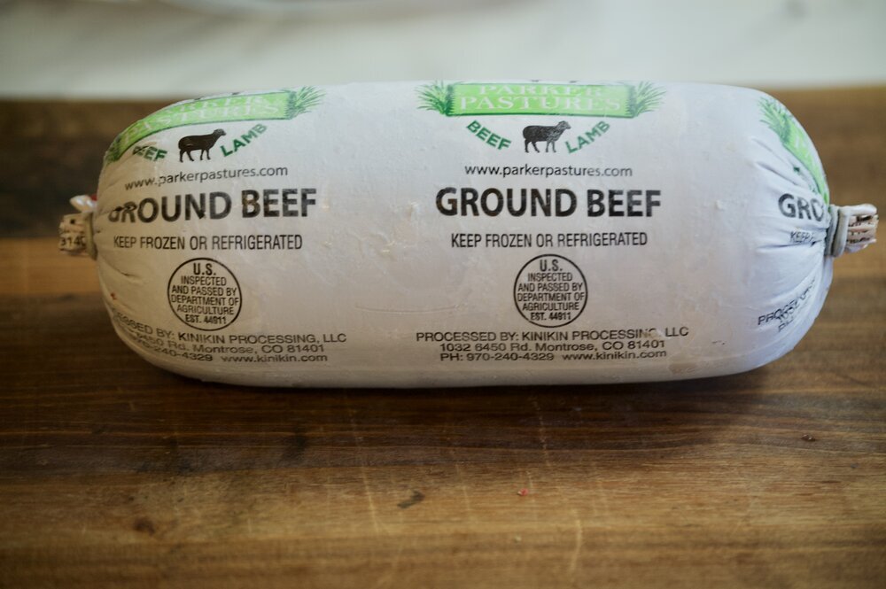 Grass-fed Ground Beef (1 lb) – Parkerpastures